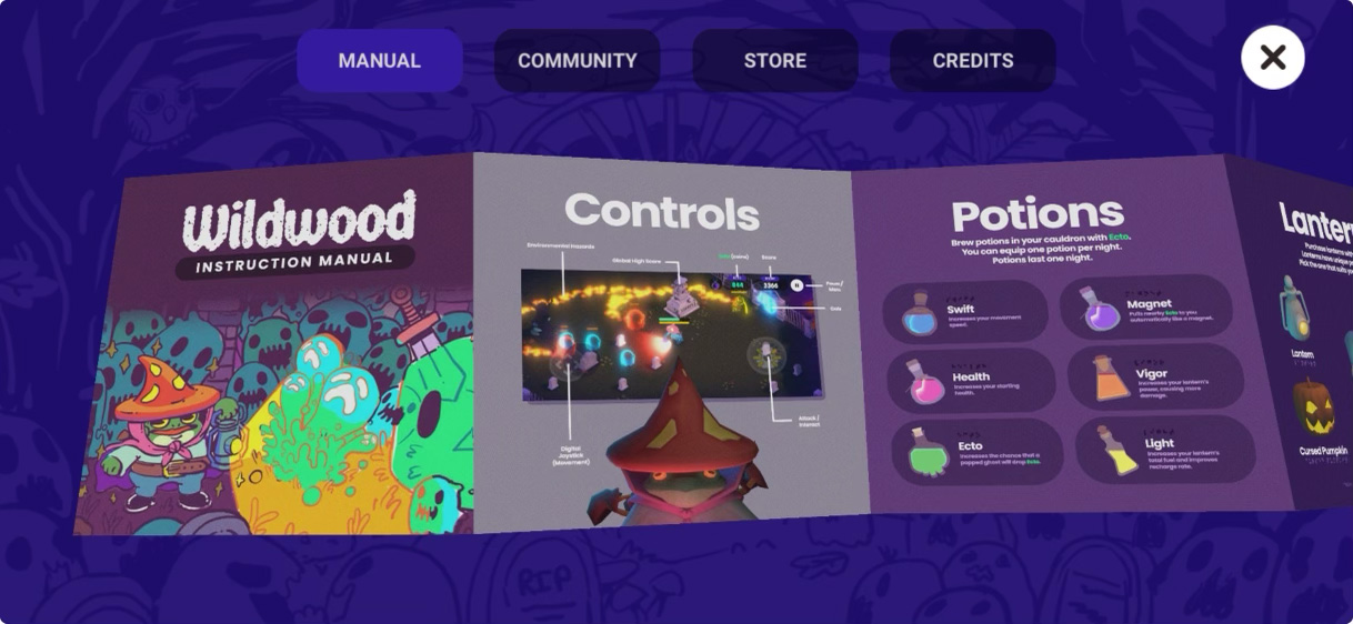 Adding a Retro Video Game Manual to Wildwood | Alan Vitek